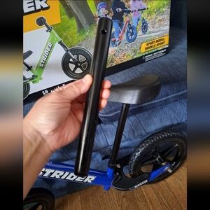 strider | Toys | Blue Kids Strider Balance Bike | Poshmark